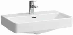 Laufen Laufen Pro umyvadlo na desku 60x38 cm otvor pro baterii uprostřed h8179590001041 1795.9.000.104.1
