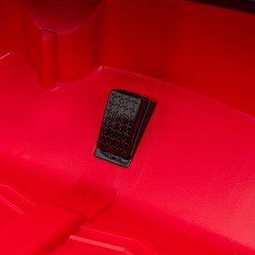 Ramiz Elektrická bugina Racing 5 pro děti červená + motory 2x200W + dálkové ovládání + LED audio + pomalý start