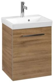 Villeroy & Boch Avento - Umyvadlová skříňka, 43x51x35 cm, 1 dvířka, Oak Kansas A88701RH