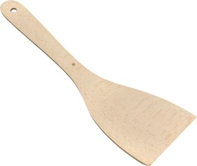 AMADEA Dřevěná obracečka prohnutá velká, masivní dřevo, 32 cm
