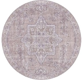 Conceptum Hypnose Kusový koberec Dorian Chenille - Rustic AL 91, Vícebarevná Rozměr koberce: 150 cm KRUH