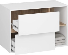 Závěsná skříňka pod umyvadlo VAMI s otvory 90 cm - výběr z 6 provedení
