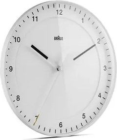 Braun BC17 bílá / Nástěnné hodiny / Analogové / DCF (Rádiem řízené) /