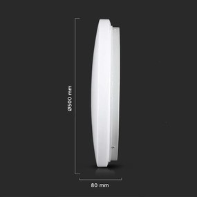 LED Solution Bílé LED stropní svítidlo kulaté 500mm 36W CCT 217609