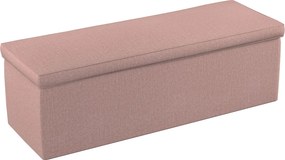 Čalouněná skříň barva růžová látka pletený vzor