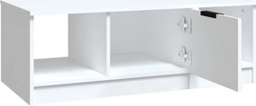 vidaXL Konferenční stolek 102 x 50 x 36 cm kompozitní dřevo [811349] Barva: bílá s vysokým leskem