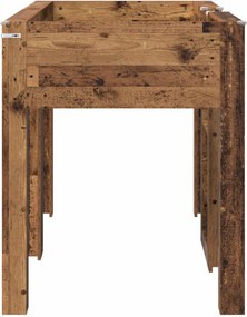 Patrová postel pro děti Staré dřevo 75 x 190 cm 3410473
