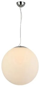 Kovový lustr bílé Ball 40
