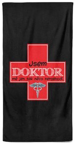 Osuška Jsem doktor (Velikost osušky: 100x170cm)