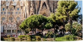Sablio Ručník Barcelona Sagrada Familia - 30x50 cm