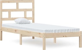 Rám postele 75 x 190 cm Small Single masivní dřevo 3101178