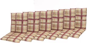 Doppler CLASSIC 9017 - set 6 ks polstrů na křeslo s nízkým opěradlem