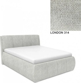 Dřevona - Elitte Čalouněná postel AVA EAMON UP 180x200, s úložným prostorem, LONDON 314