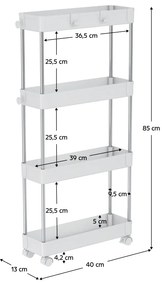 Pojízdný regál ALIOL TYP 2 Tempo Kondela