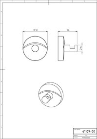 Novaservis - Věšák Metalia 11 chrom, 0109,0