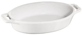 Staub keramická zapékací mísa oválná 17 cm/0,4 l bílá, 40511-155