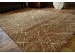 koberec SHADOW 9367 rez / zlato velikost 200x290 cm | krásné koberce cz