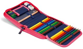 Školní penál Ergobag - Korálový