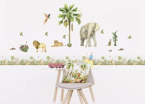 Dekorativní polštářek Jungle | 40 x 40 cm | DCND3149