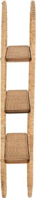 Nástěnná oválná ratanová polička Rattan Boom - 56*20*110cm