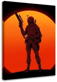 Gario Obraz na plátně Star Wars, Mandalorian - DDJVigo Rozměry: 40 x 60 cm