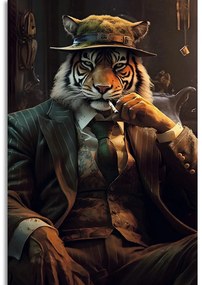 Obraz zvířecí gangster tygr Varianta: 60x90