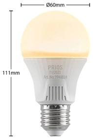 LED žárovka E27 A60 11W bílá 3 000K