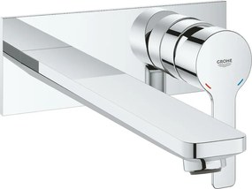 Grohe Lineare umyvadlová baterie bez podomítkového tělesa chrom 23444001 G23444001