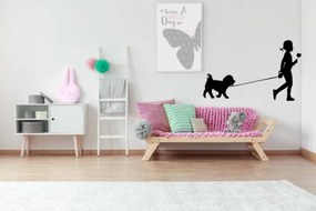 Samolepka Holčička s pejskem