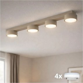 Brilagi - LED Bodové svítidlo MONO 4xGX53/30W/230V béžová