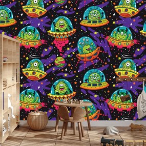 Fototapeta Barevné Bláznivé Ufo Hladký vinyl 300x210