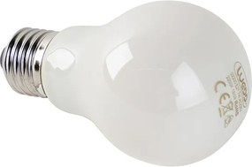 Sada 5 stmívatelných LED žárovek s opálovým sklem E27 7W 806 lm 2200K