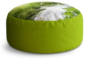 Sablio Taburet Circle Kaskádovitý vodopád: 38x48 cm