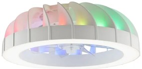 Brilliant - LED RGBW Stropní ventilátor se světlem FANORA LED/30W/230V + DO