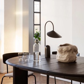 FERM LIVING Stolní lampa Arum, Black