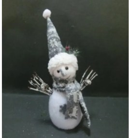 Sněhulák, vánoční dekorace z polystyrenu TA5007