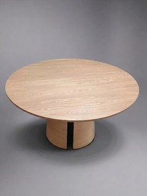 Kulatý jídelní stůl v dekoru dubu ø 137 cm Cep - II. jakost – Teulat
