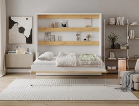 Devesto Sklápěcí postel Horizontální 160 Dub Artisan