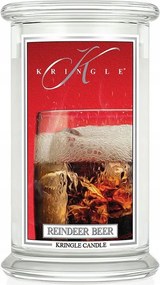 Velká svíčka Reindeer Beer Kringle Candle