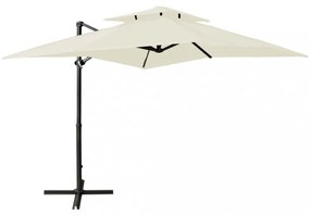 Zahradní slunečník 250x250 cm Dekorhome Cihlová