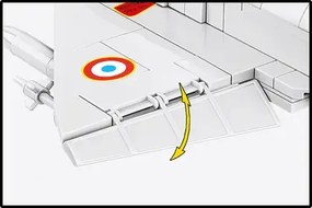 COBI 5930 Mirage IIIC / Stavebnice / 1:48 / 375 kostek / od 8 let