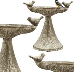 Krmítko pro ptáky FOUNTAIN šedé
