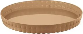 Guzzini TIFFANY podnos terracotta / Podnos / průměr 35,6 cm / akrylát