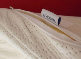 Vrchní matrace (přistýlky) VISCOPUR® bamboo snow 8 cm - 160x200 cm