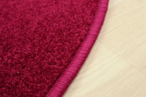 Vopi Nášlapy na schody Eton vínově červený půlkruh, samolepící - 28x65 půlkruh (rozměr včetně ohybu)