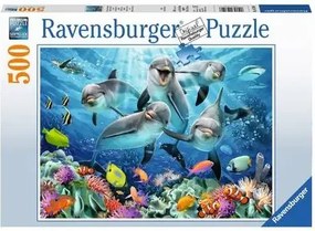 Ravensburger Delfíni v korálovém útesu / 500 dílků / od 12 let