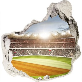 Wallmuralia Fototapeta díra na zeď 3D Stadion Polsko 75x75 cm