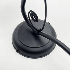 Nástěnná lampa RETRO 1xE27/60W/230V černá/bílá