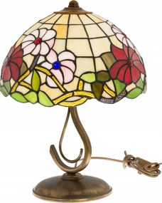 Vitrážová lampa ve stylu Tiffany
