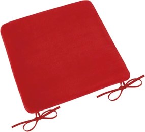 Bellatex Sedák hladký Korall micro 40x40 cm červená